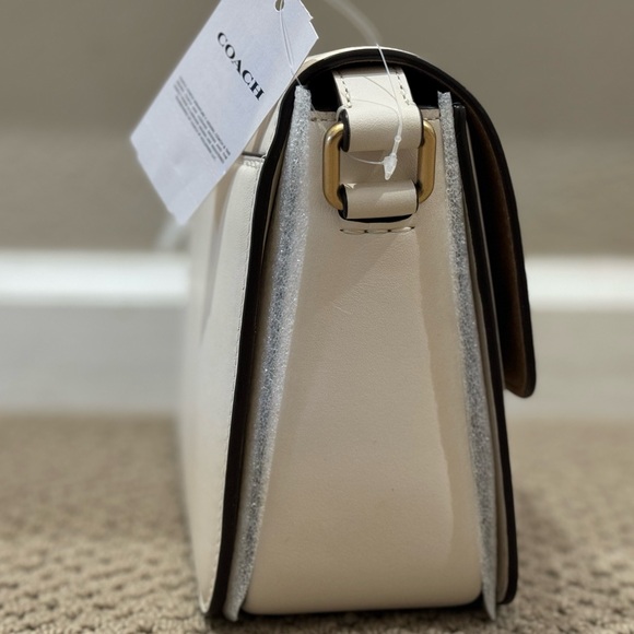 Coach | Bags | Coach Studio Shoulder Bag In Chalk Glove Tanned Leather ...